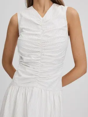 Anna Quan Arabella Ruche Maxi Dress