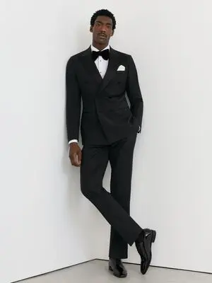 REISS Poker Db Tailored Fit Double-breasted Tuxedo Jacket