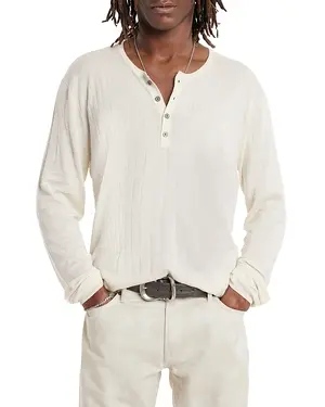 John Varvatos Ivora Regular Fit Henley Shirt
