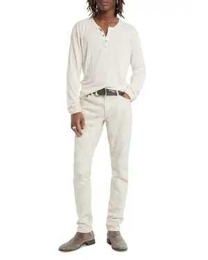 John Varvatos Ivora Regular Fit Henley Shirt
