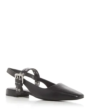 Rag & Bone Astra Slingback Flats - Black
