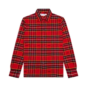 Men's Red Black Flannels
