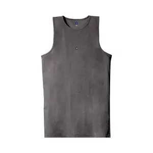 Yeezy Engineered Balenciaga Loose Tank Top 'dark - Grey