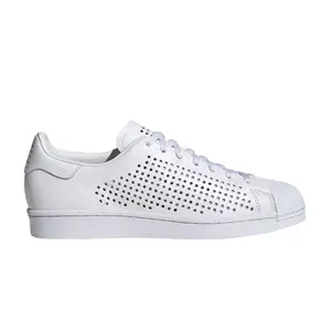 Adidas Superstar Perforated Sneakers - White