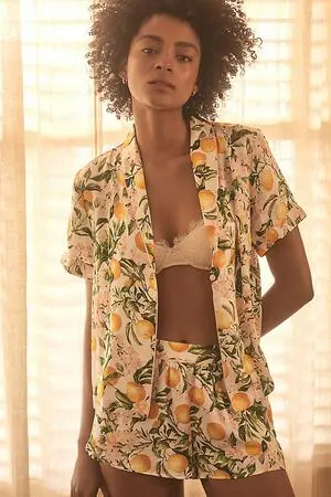 LYREBIRD Silky Pajama Top Multicolor