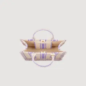 Sandro Striped Kasbah Tote Bag