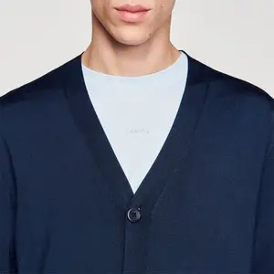 Sandro V-neck Knit Cardigan With Pockets