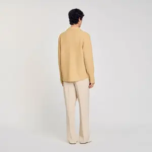 Sandro Oversized Knit Shirt
