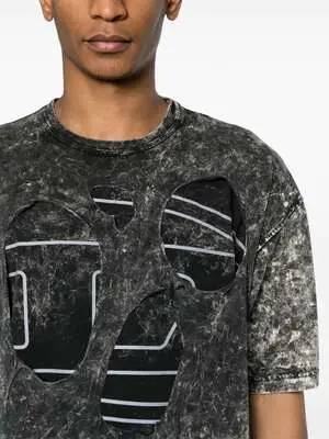 DIESEL® T-boxt Peeloval Cotton T-shirt