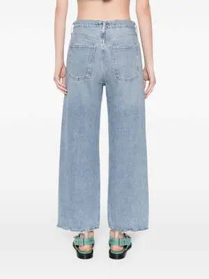 AGOLDE Harper Mid-rise Cropped Jeans