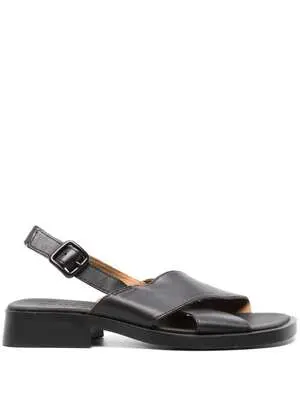 Camper Dana Leather Slingback Sandals