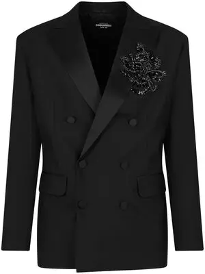 Dsquared2 Embellished Double-breasted Blazer