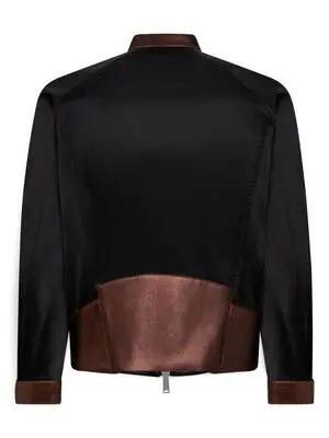 Dsquared2 Metallic Panelled Bomber Jacket