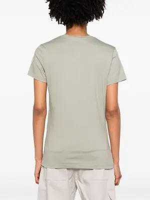 Moncler Logo-patch Cotton T-shirt - Green