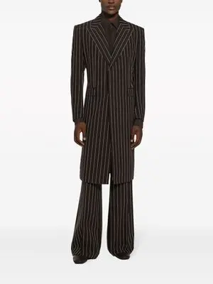 Dolce & Gabbana Long-sleeve Silk Shirt - Brown