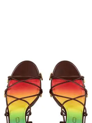 Etro Tie-fastening Platform Sandals