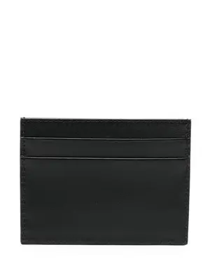 Palm Angels Logo-print Leather Cardholder