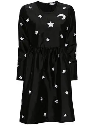 Batsheva Luna Star-embroidered Minidress