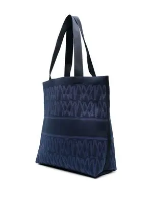Moncler Knitted Tote Bag - Blue