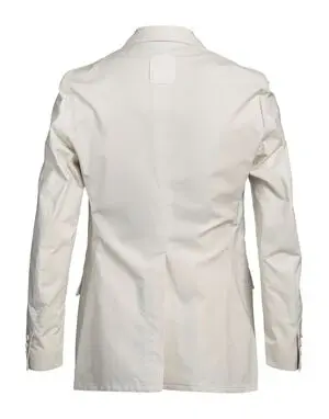 LARDINI Single-breasted Blazer - Cream