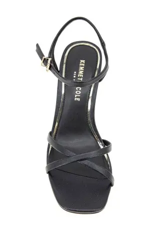 KENNETH COLE Freya Wedge Sandal - Black