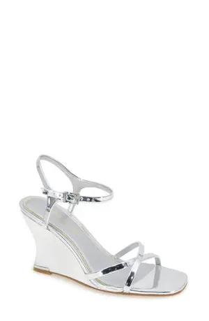 KENNETH COLE Freya Wedge Sandal - Silver