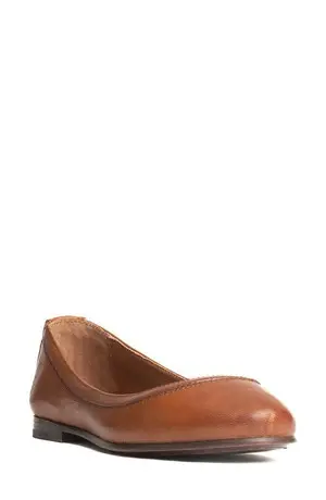 Frye Cognac Flats For Women