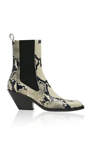 Khaite Austin -effect Leather Chelsea Boots