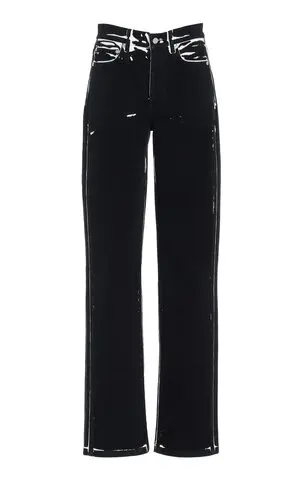 Proenza Schouler Ryman Printed Jeans