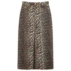 Ganni Leopard Skirts