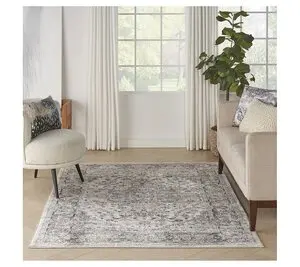 NOURISON HOME Concerto Ivory/grey 5' X 7' Cnc05 Rug - One-color