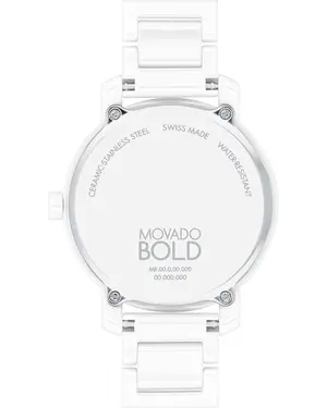 Movado Bold Evolution 2.0 Watch, 34mm - White