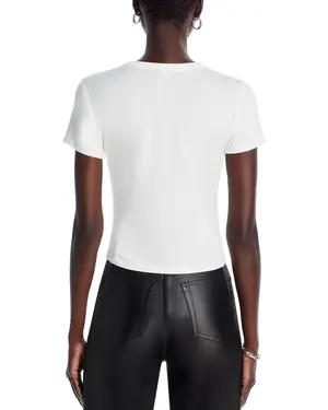 Rag & Bone Luca Baby Tee - White