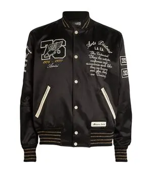 Amiri Embellished Eagle Bomber Jacket
