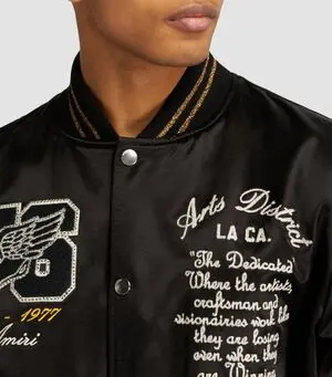 Amiri Embellished Eagle Bomber Jacket
