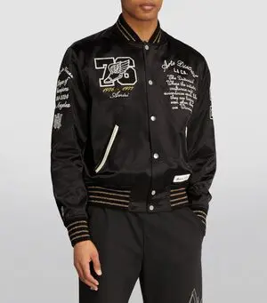 Amiri Embellished Eagle Bomber Jacket