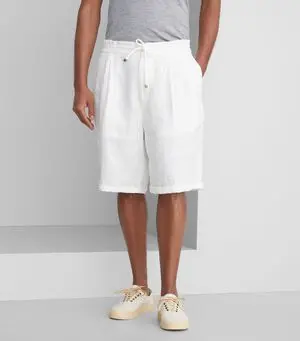 Brunello Cucinelli Linen Bermuda Shorts