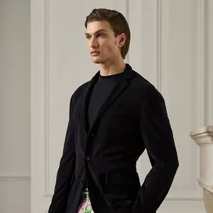 Ralph Lauren Hadley Hand-tailored Terry Suit Jacket