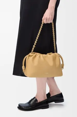 Loewe Flamenco Shoulder Bag - Dark Butter