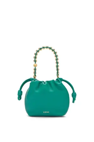 Loewe Flamenco Mini Purse Bag - Couleur: Vert Émeraude