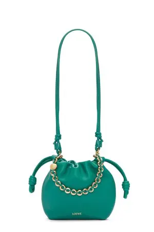 Loewe Flamenco Mini Purse Bag - Couleur: Vert Émeraude
