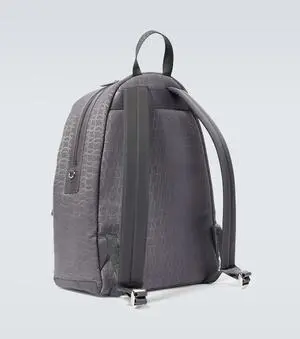 CHRISTIAN LOUBOUTIN Zip N Flap Jacquard Backpack
