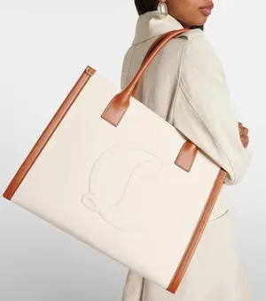 CHRISTIAN LOUBOUTIN By My Side Large Tote - Beige
