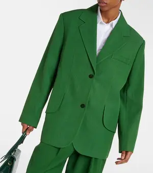 Jacquemus La Veste Titolo Blazer - Green