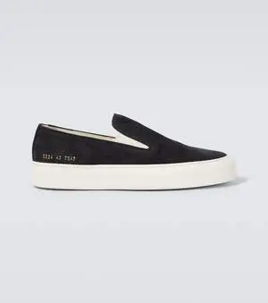 COMMON PROJECTS Suede Slip-on Sneakers