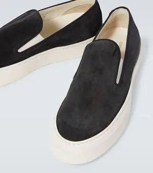 COMMON PROJECTS Suede Slip-on Sneakers