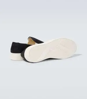 COMMON PROJECTS Suede Slip-on Sneakers