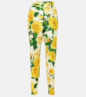 Women's Dolce & Gabbana Yellow Bottoms