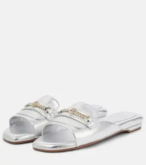 CHRISTIAN LOUBOUTIN Miss Mj Leather Mules