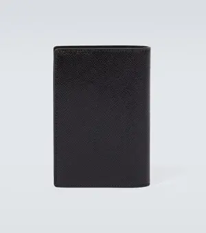 Balenciaga Logo Passport Holder - Black